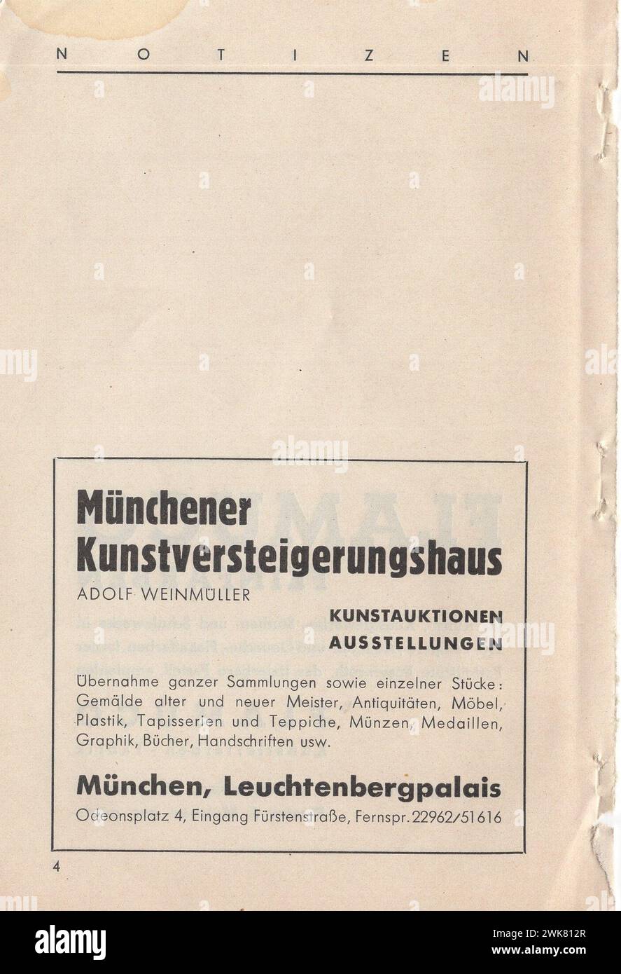 German advertisements from the 1930s hi-res stock photography and ...