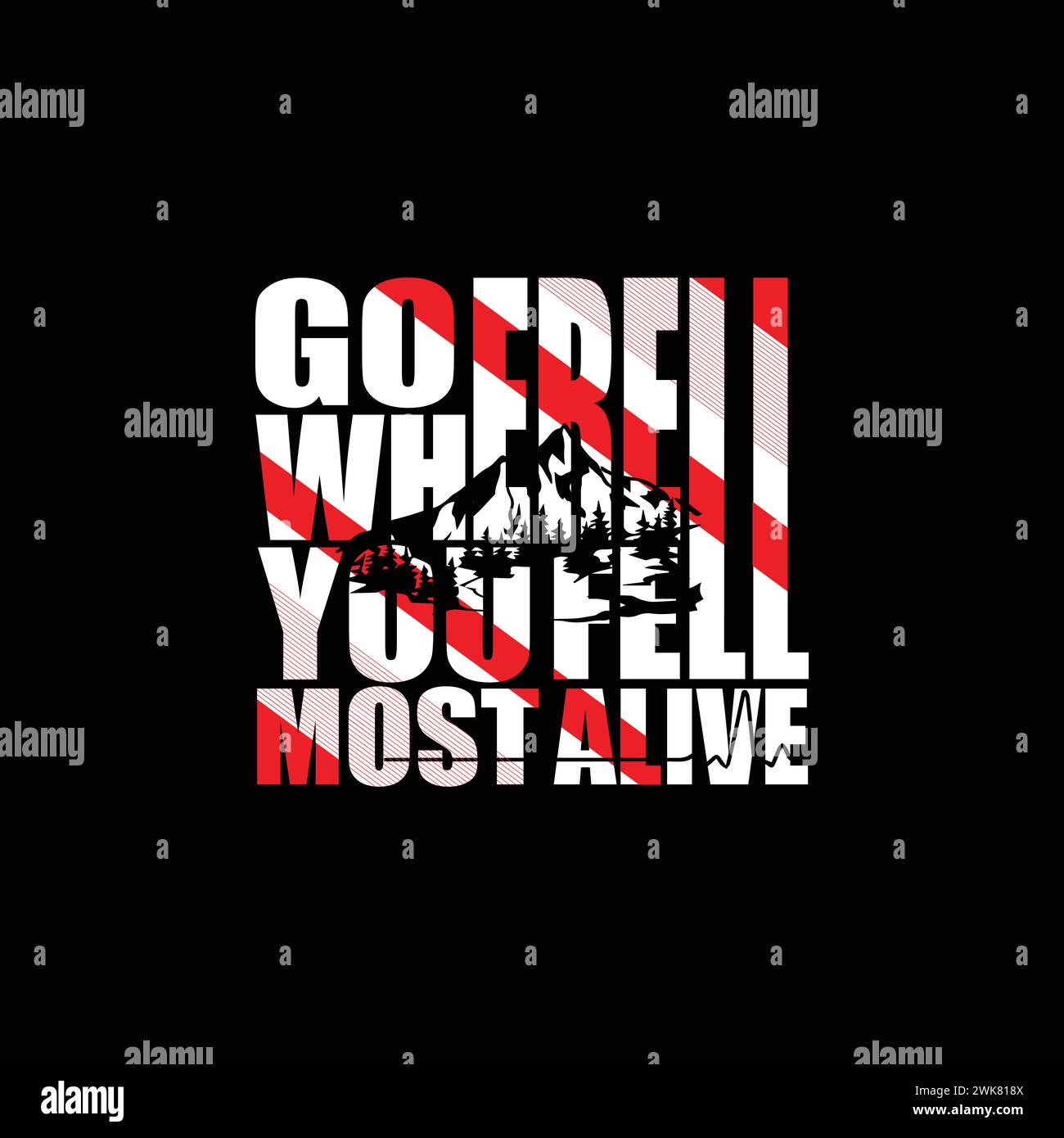 Typography simple image black Stock Vector Images - Alamy