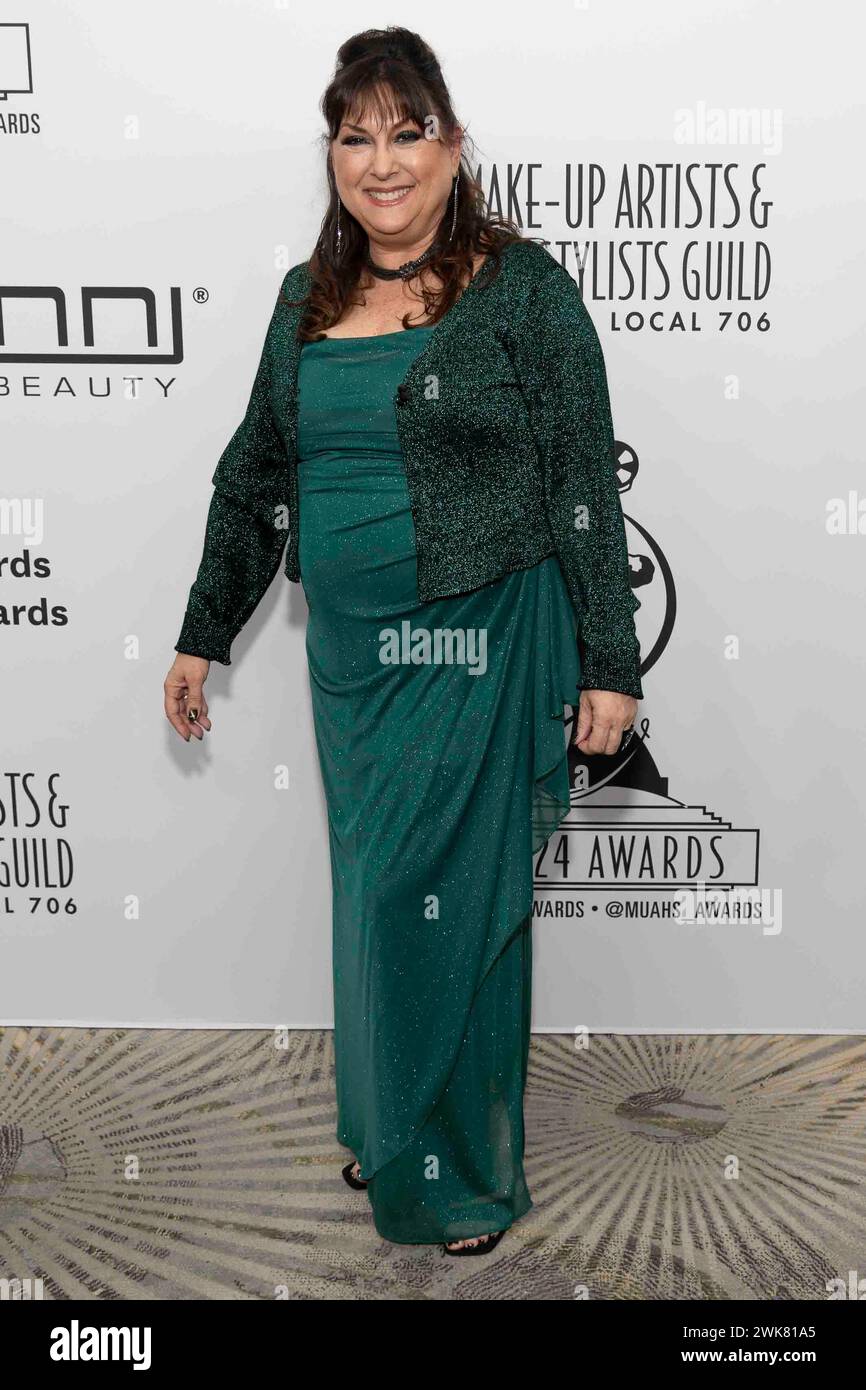 Beverly Hills, USA. 18th Feb, 2024. Julie Socash attends the arrivals ...