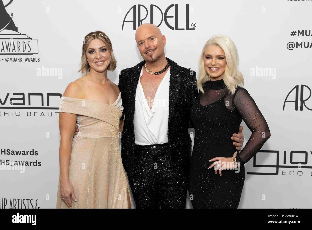 Beverly Hills, USA. 18th Feb, 2024. Marian Rogers, Joe Matke and ...