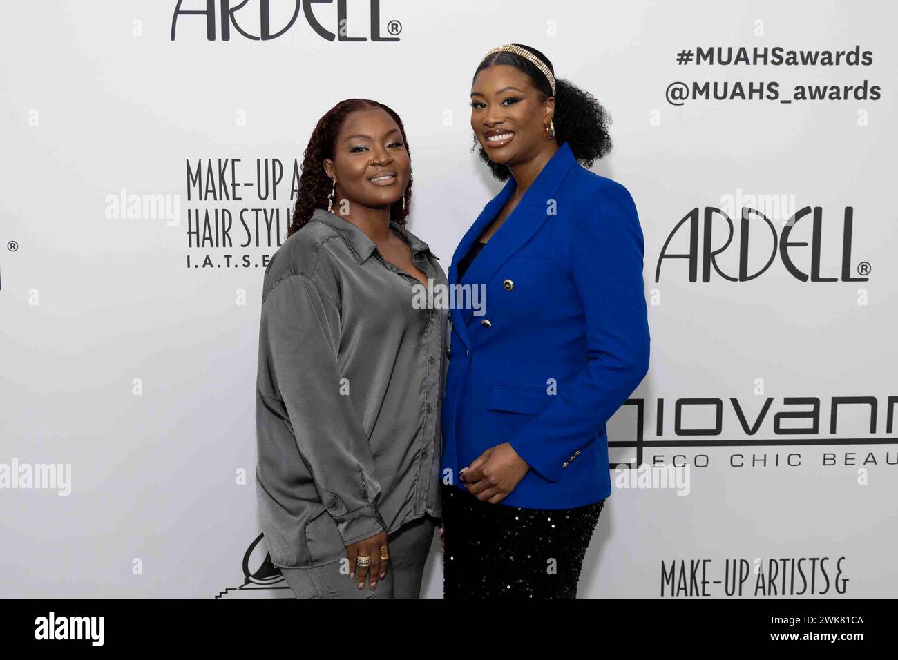 Beverly Hills, USA. 18th Feb, 2024. Constance Foe and Jenn Bennett ...