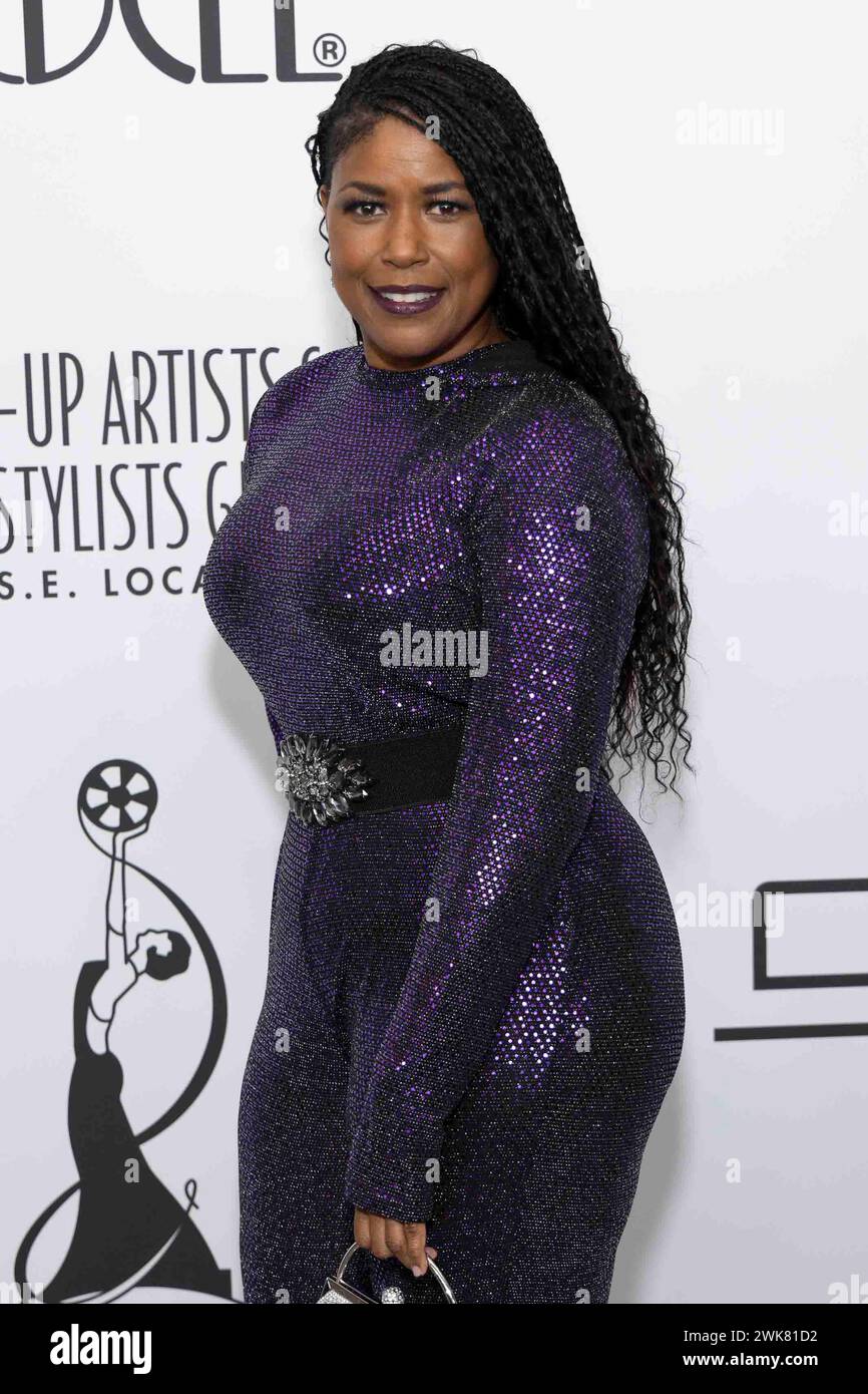 Beverly Hills, USA. 18th Feb, 2024. Andrea Mona Bowman attends the ...