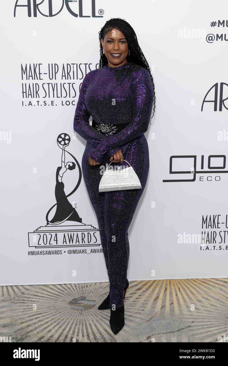 Beverly Hills, USA. 18th Feb, 2024. Andrea Mona Bowman attends the ...