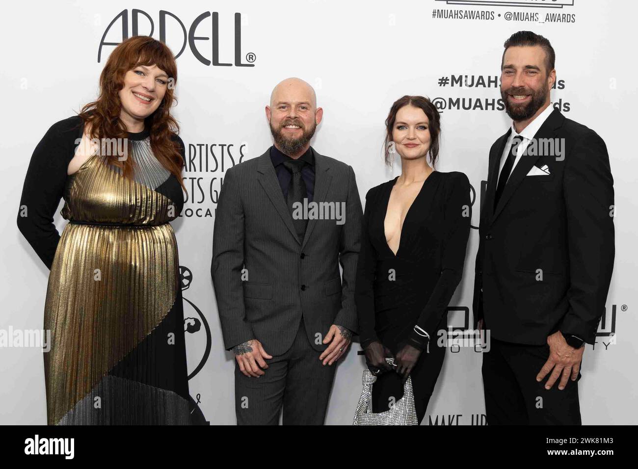 Beverly Hills, USA. 18th Feb, 2024. Cristina Waltz, Alexei Dmitriew ...