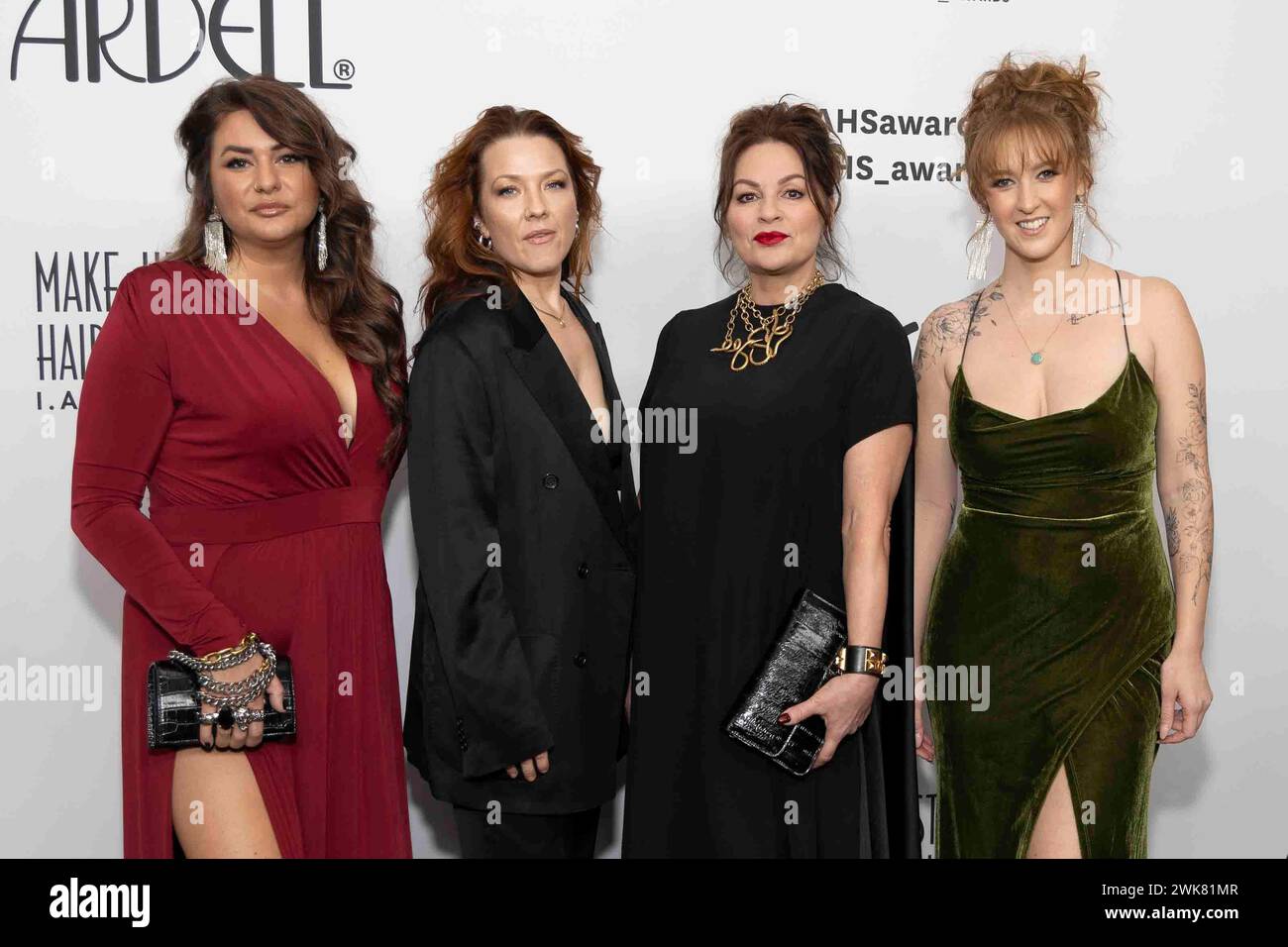 Beverly Hills, USA. 18th Feb, 2024. Gila Bois, Lindsay Pikey, Leah ...
