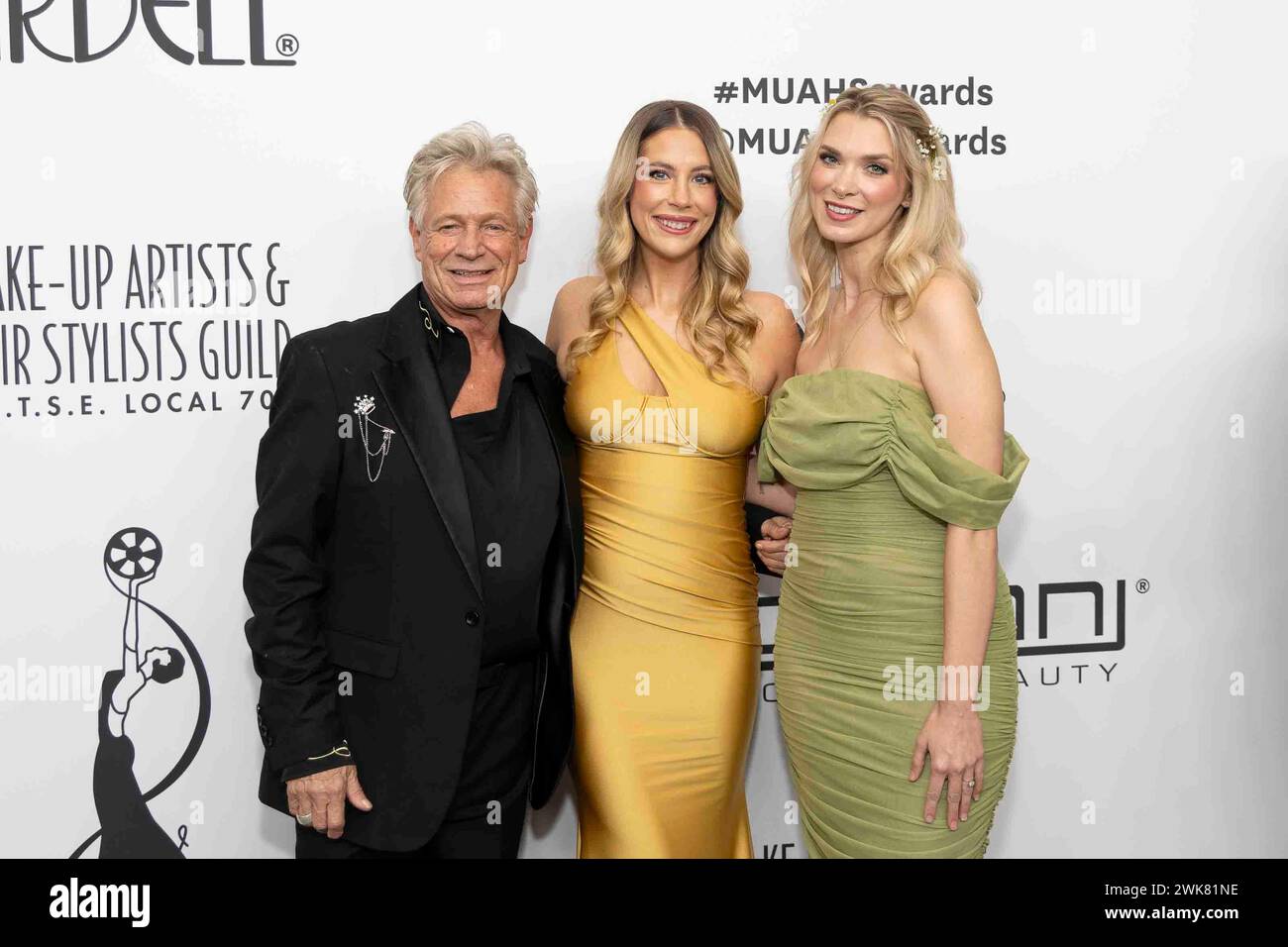 Beverly Hills, USA. 18th Feb, 2024. Robert Bolger, Stacey Browning and ...
