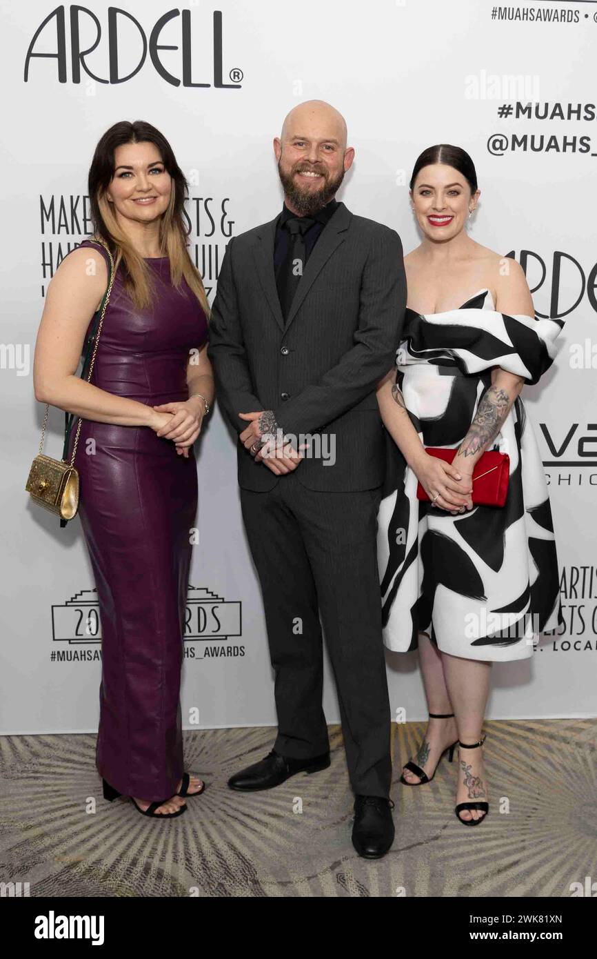 Beverly Hills, USA. 18th Feb, 2024. LuAndra Whitehurst, Alexei Dmitriew ...