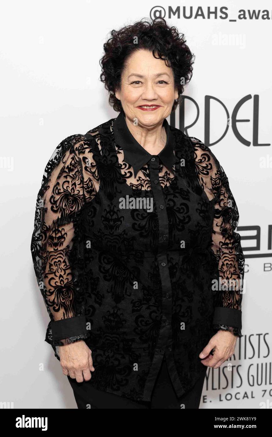 Beverly Hills, USA. 18th Feb, 2024. Karen Westerfield attends the ...