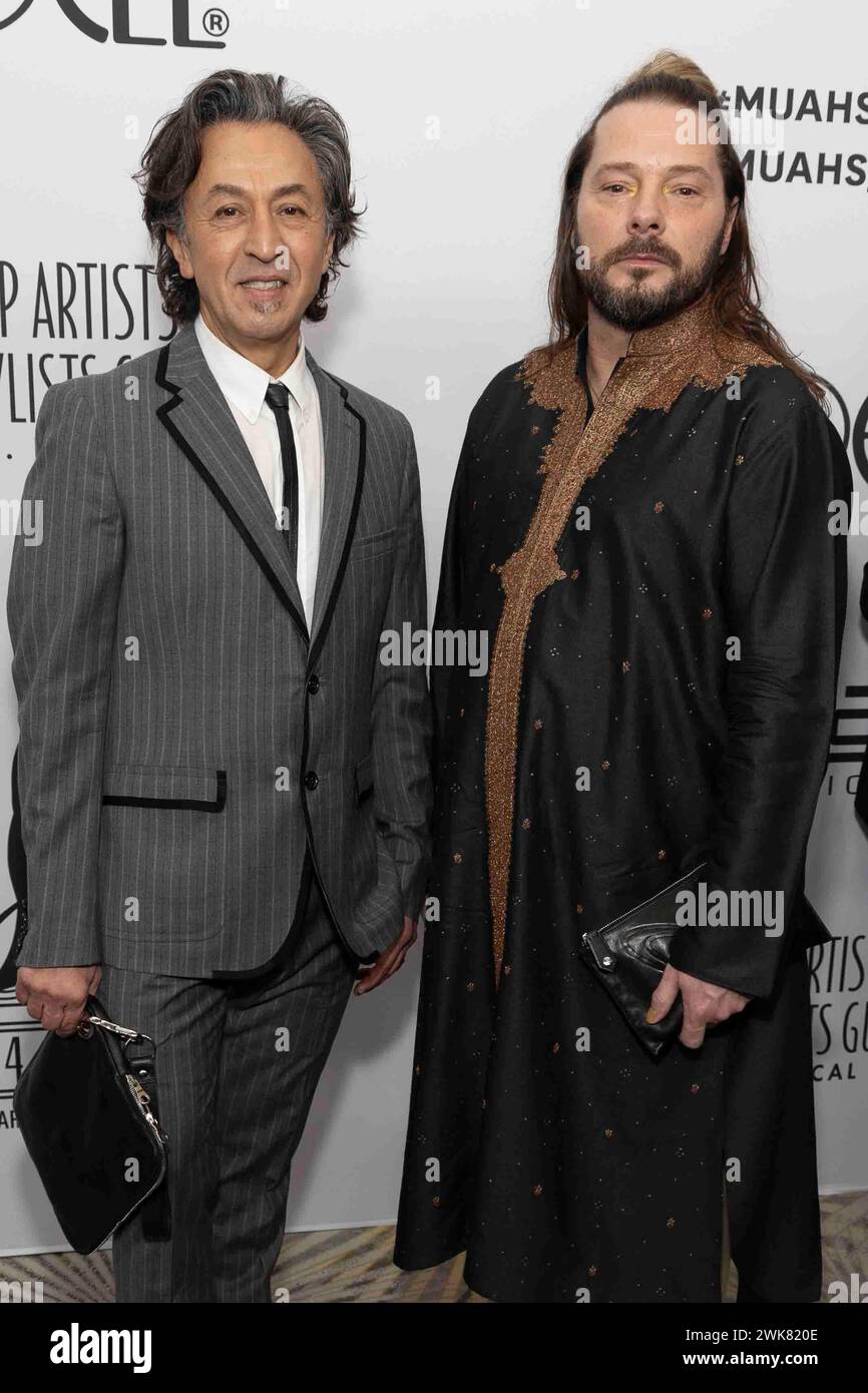 Beverly Hills, USA. 18th Feb, 2024. Robert Ramos and Corey Morris ...