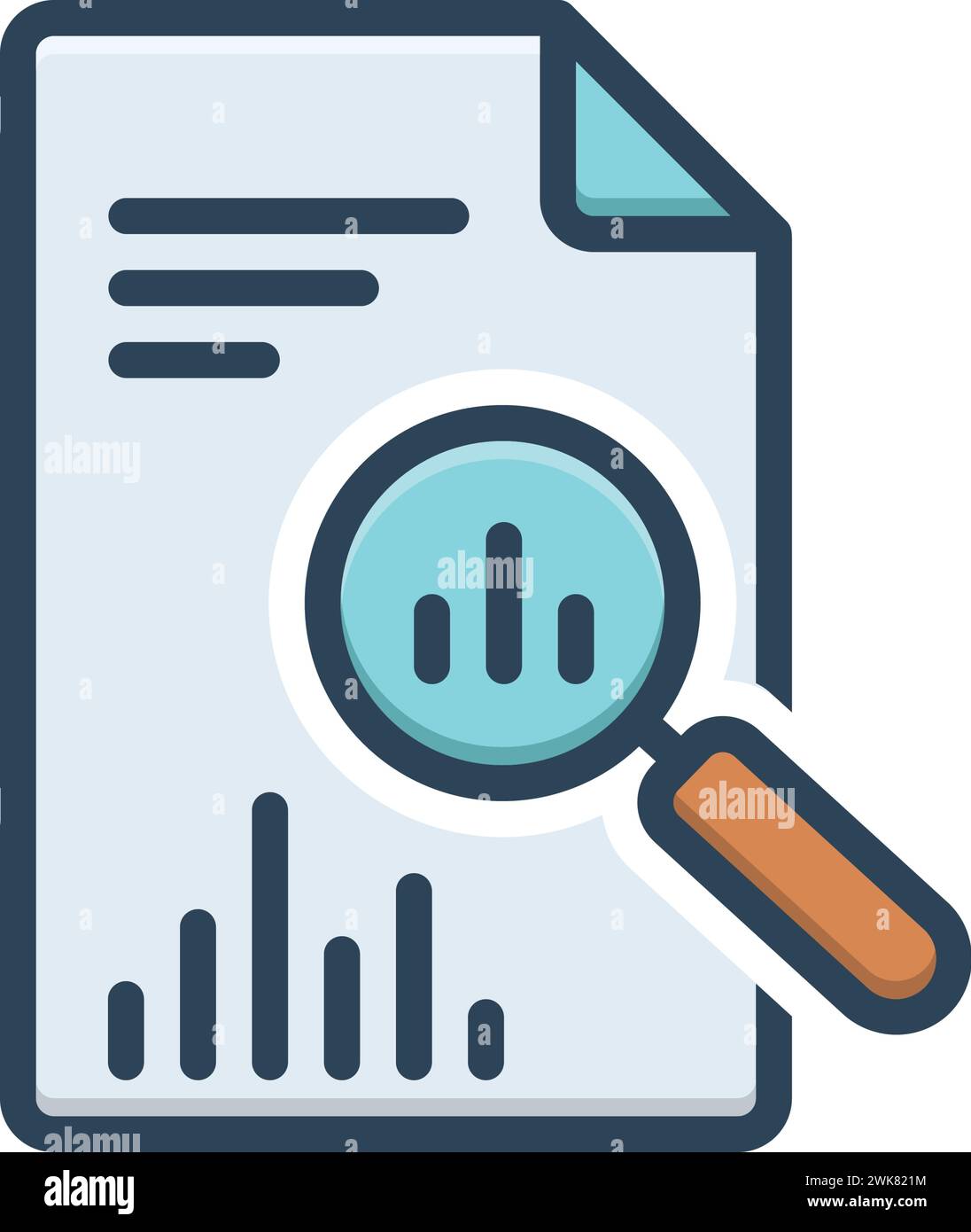 Icon for reporting,document Stock Vector Image & Art - Alamy