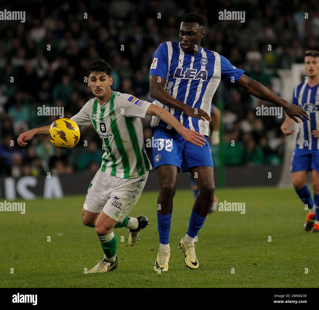 Spanish La Liga soccer match Betis vs Alaves at Benito Villamarin ...