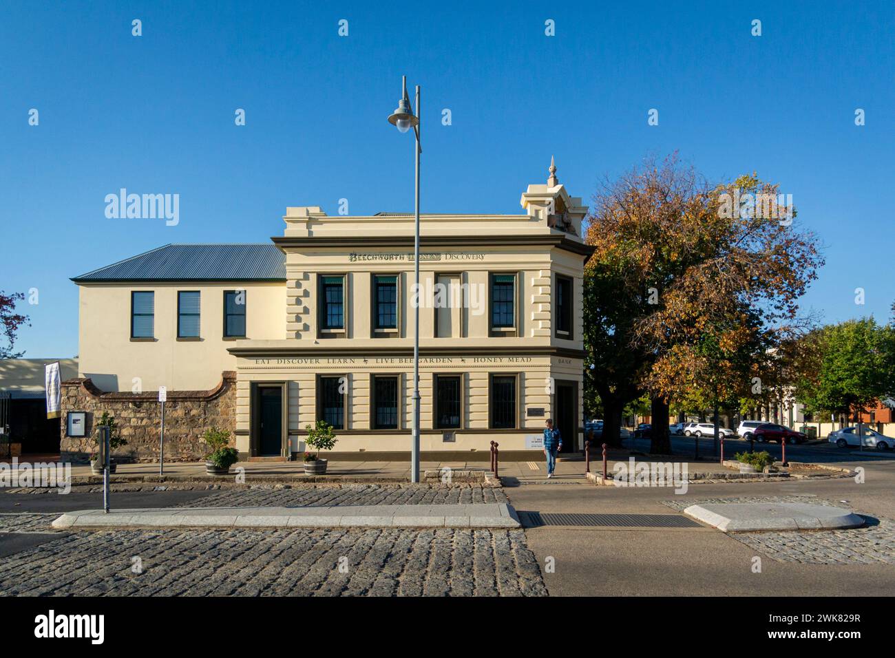 Beechworth, Australia, April 2018 - Honey Discovery Museum, former Bank ...