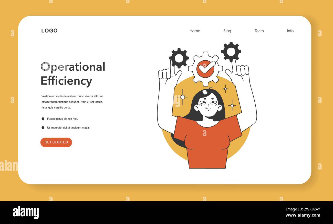 Process optimization set. An expert aligning cogwheels for peak ...