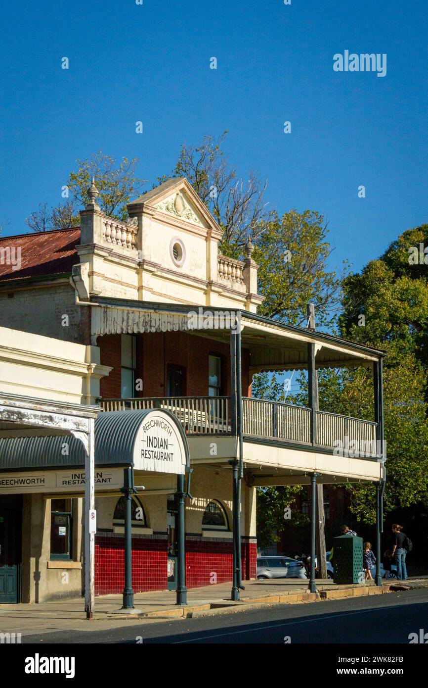 Beechworth, Australia, April 2018 - Historic buildings in the town of ...