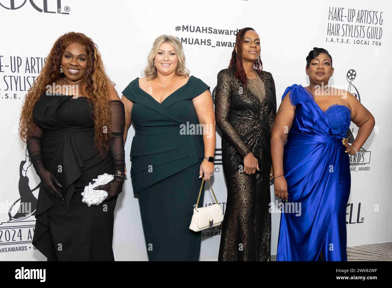 Beverly Hills, USA. 18th Feb, 2024. Tinisha Meeks, Alyson Black-Barrie ...