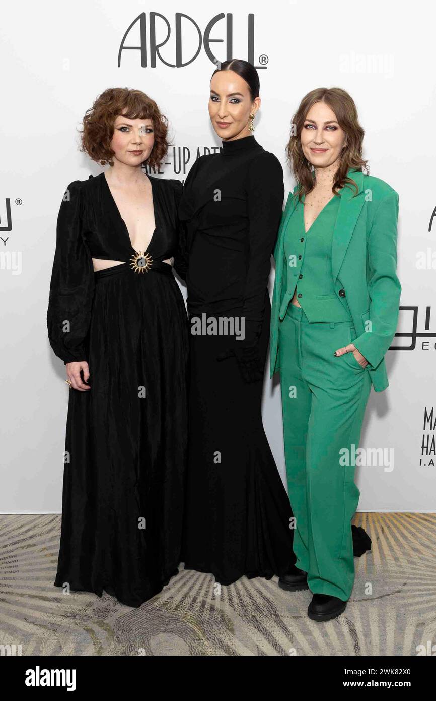 Beverly Hills, USA. 18th Feb, 2024. Kristen Sage Coleman, Jessie Bishop ...