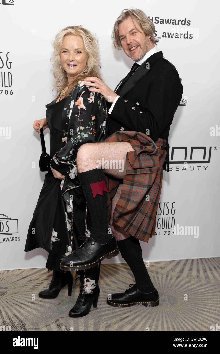 Beverly Hills, USA. 18th Feb, 2024. Deb Watson and Stephen Murphy ...