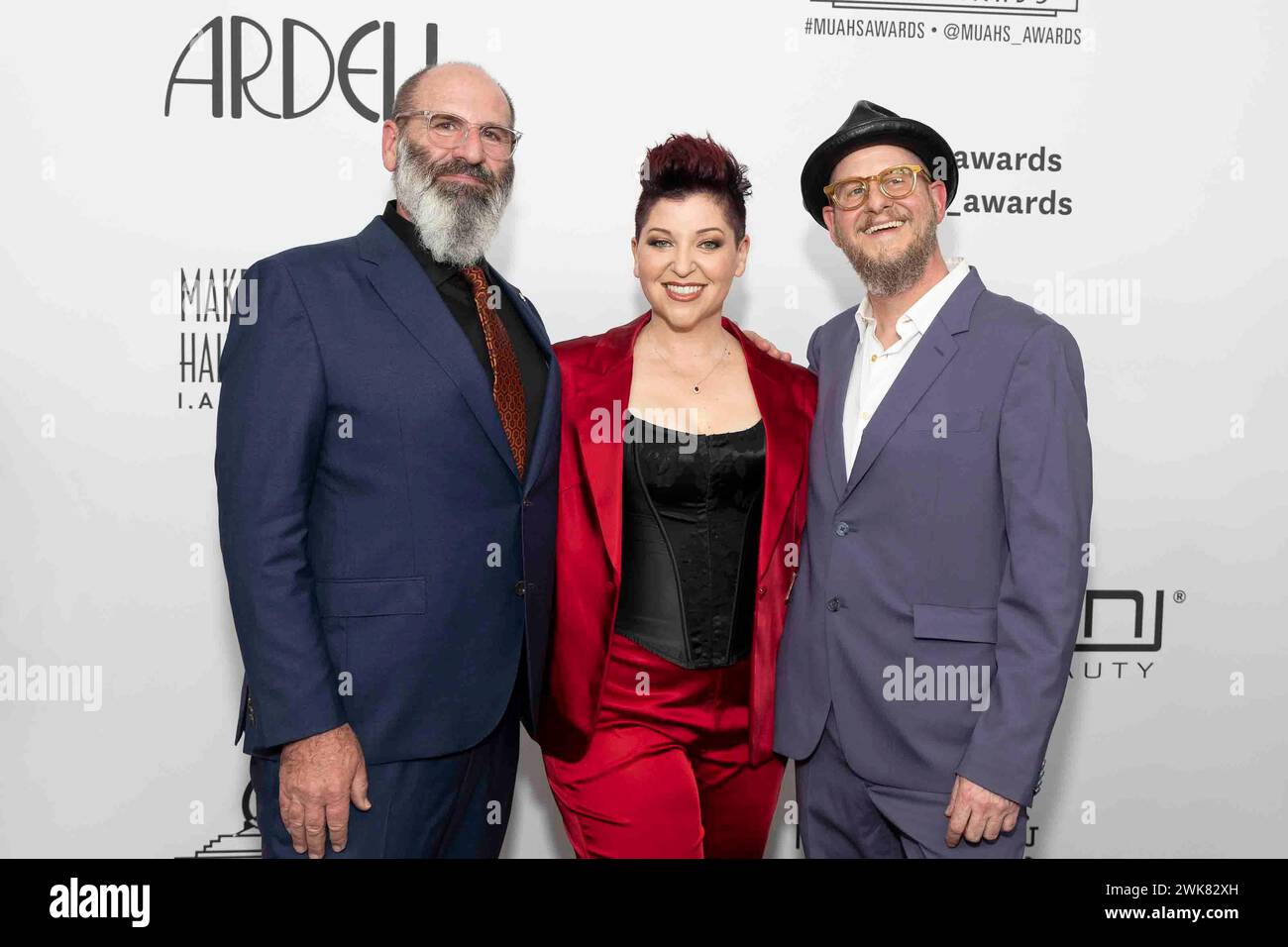 Beverly Hills, USA. 18th Feb, 2024. Howard Berger, Erica Preus and ...