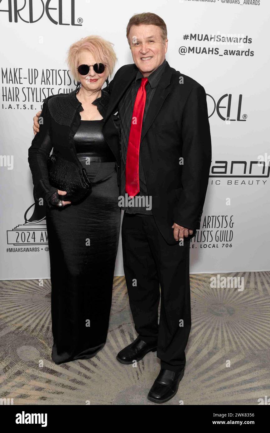 Beverly Hills, USA. 18th Feb, 2024. Jennifer Aspinall and Leonard ...