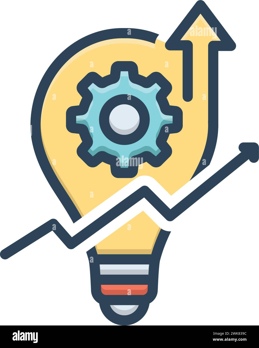 Icon enhancement increase Stock Vector Images - Alamy