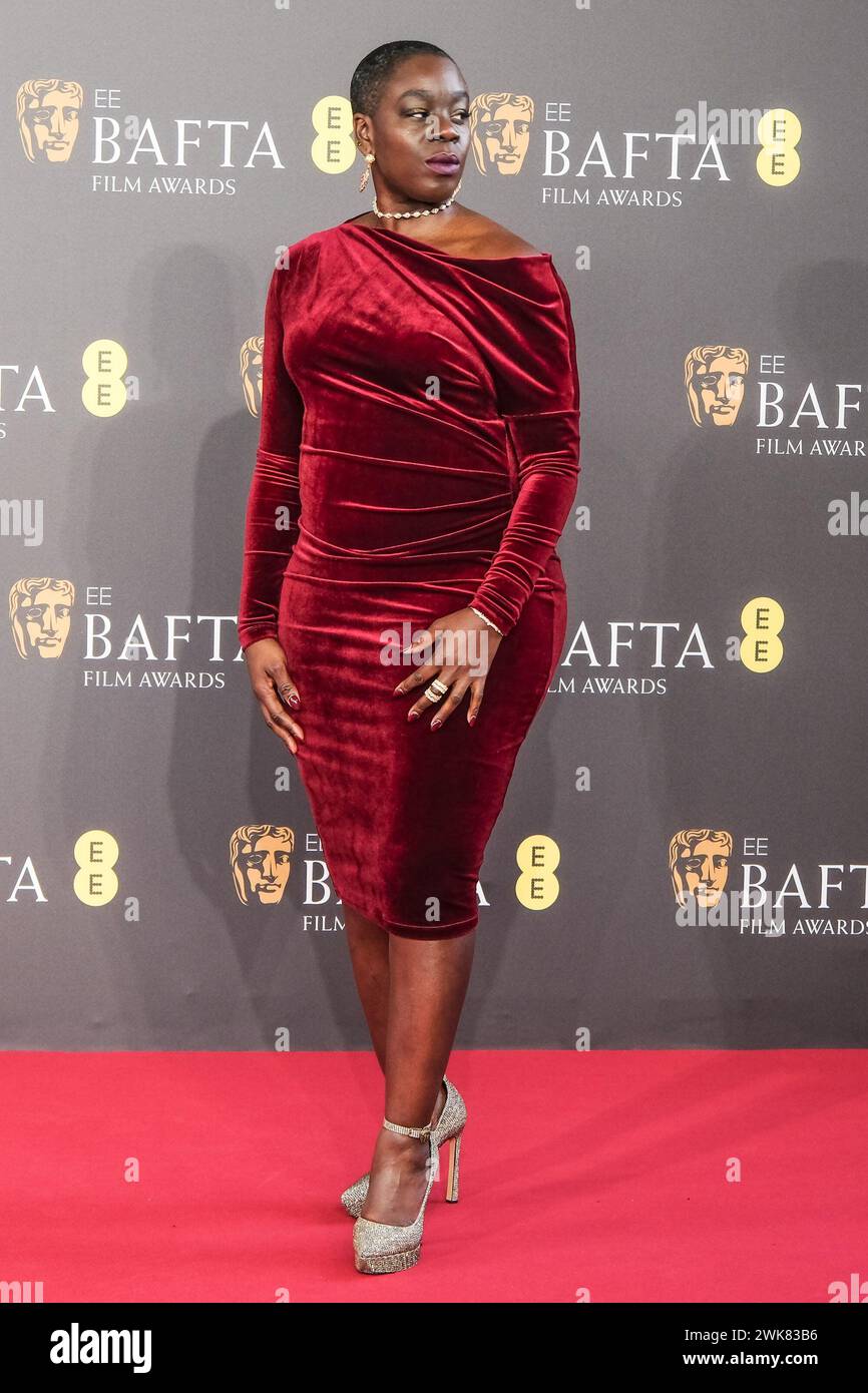 Royal Festival Hall, London, UK. 18 February 2024. Akua Gyamfi ...