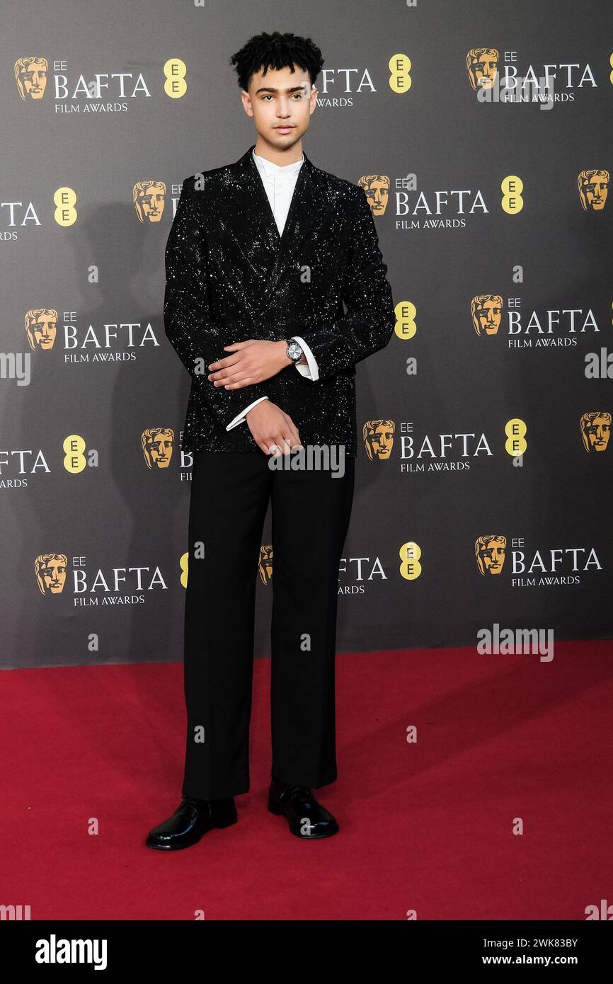 Royal Festival Hall, London, UK. 18 February 2024. Archie Madekwe ...