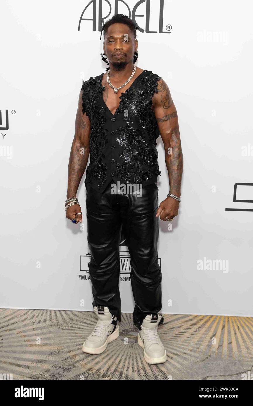 Brian Steven Banks attends the arrivals of the 11th Annual MUAHS Awards ...