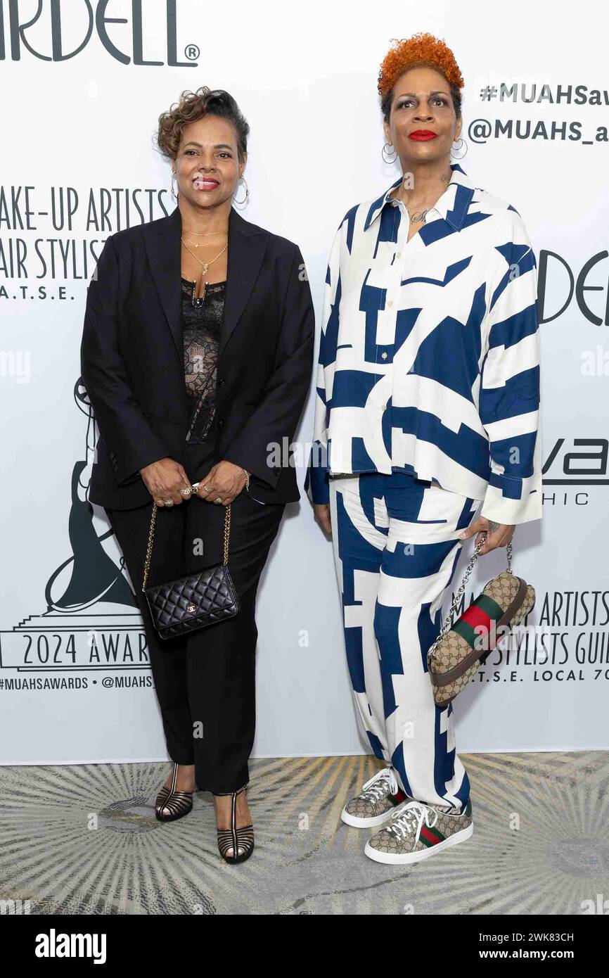 Yvette Shelton and Shian Banks attend the arrivals of the 11th Annual ...