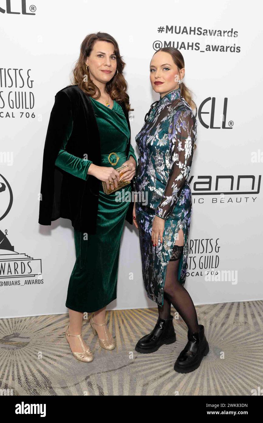 Karen Stein and Crystal Broedel attend the arrivals of the 11th Annual ...