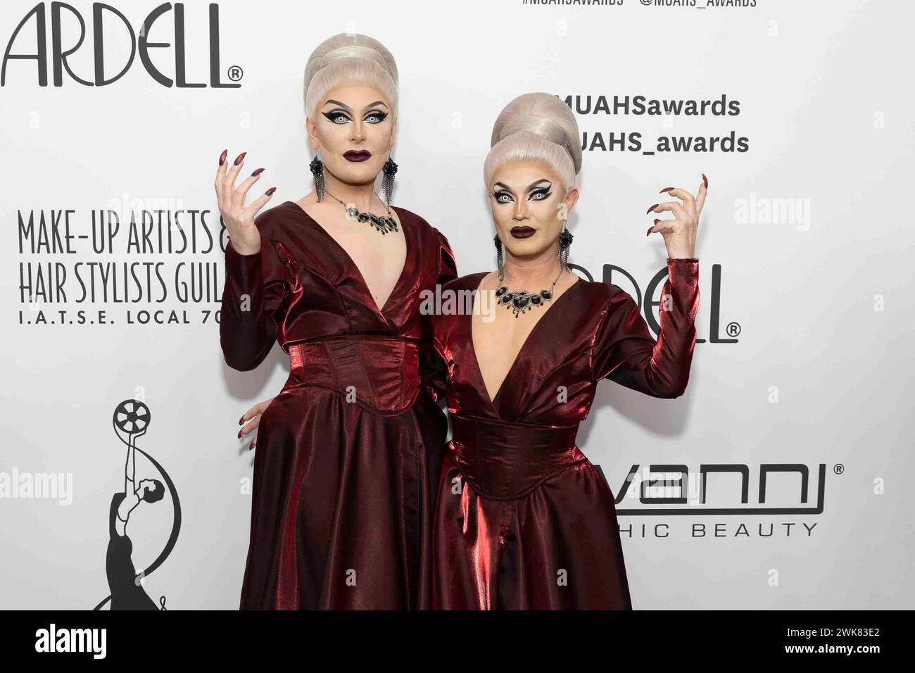 Dracmorda Boulet and Swanthula Boulet attend the arrivals of the 11th ...