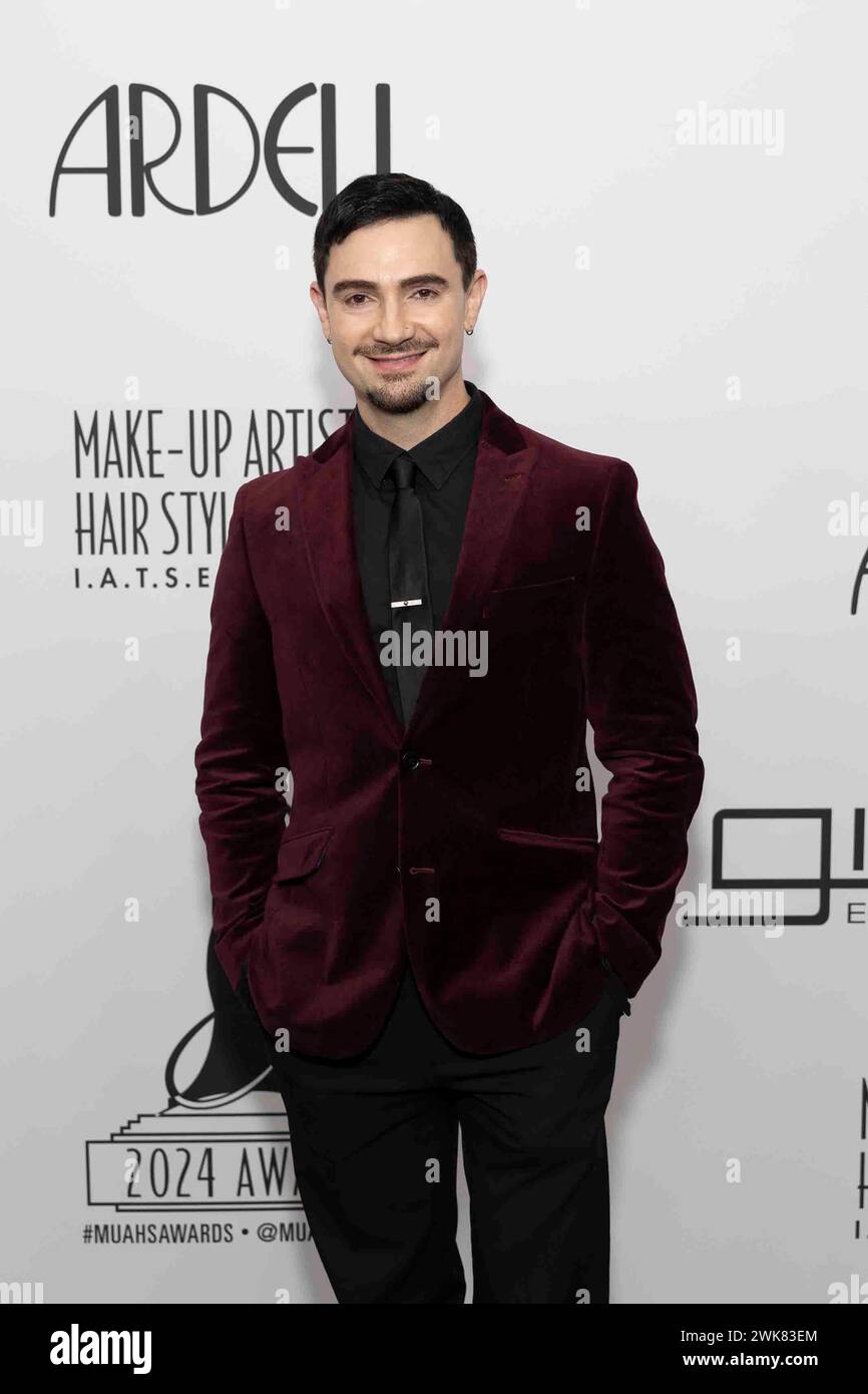 Jordan Plath attends the arrivals of the 11th Annual MUAHS Awards at ...