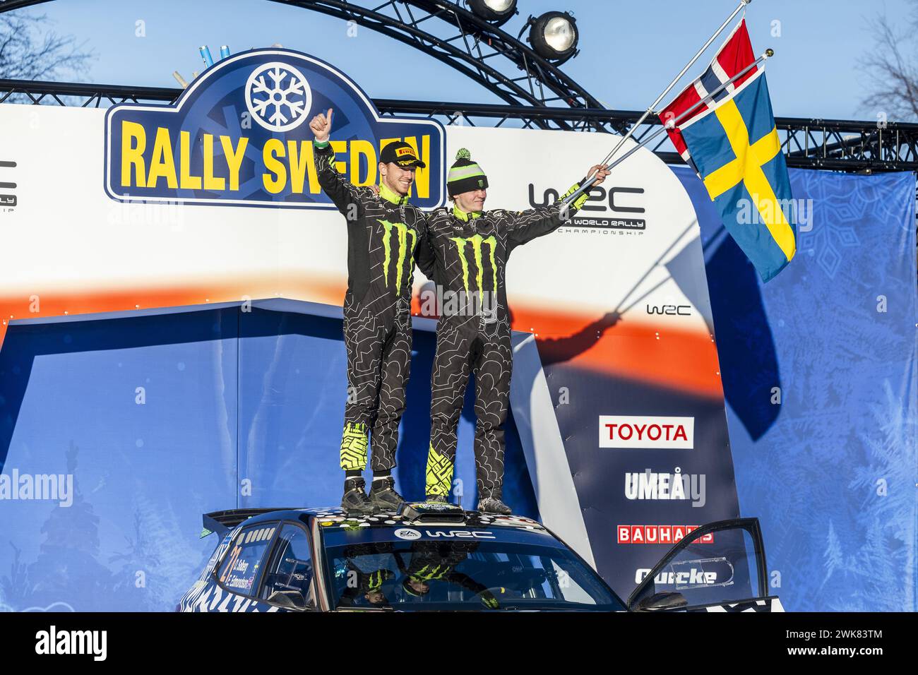 SOLBERG Oliver, EDMONDSON Elliott, Skoda Fabia RS Rally2, portrait ...