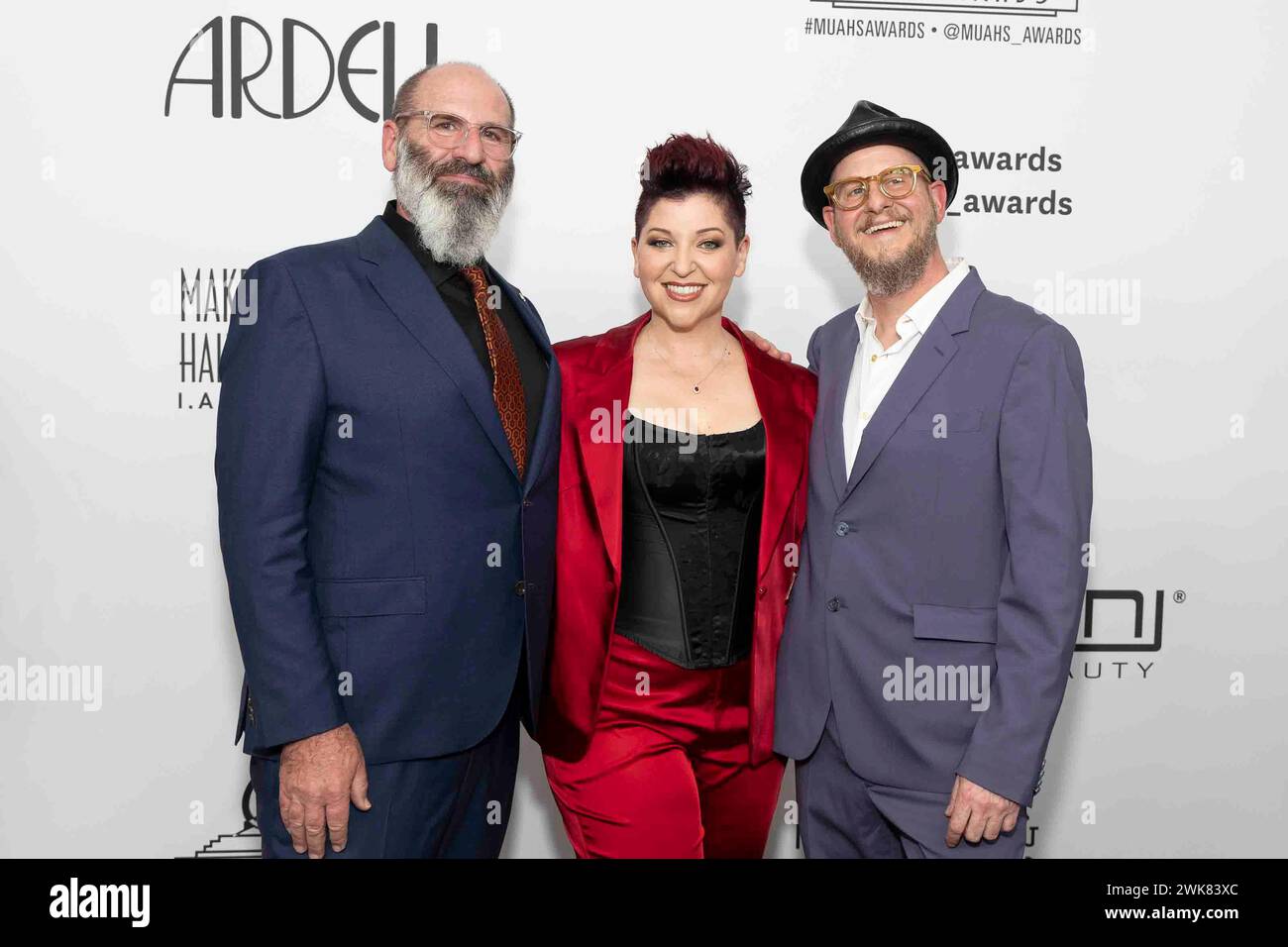 Beverly Hills, USA. 18th Feb, 2024. Howard Berger, Erica Preus and ...