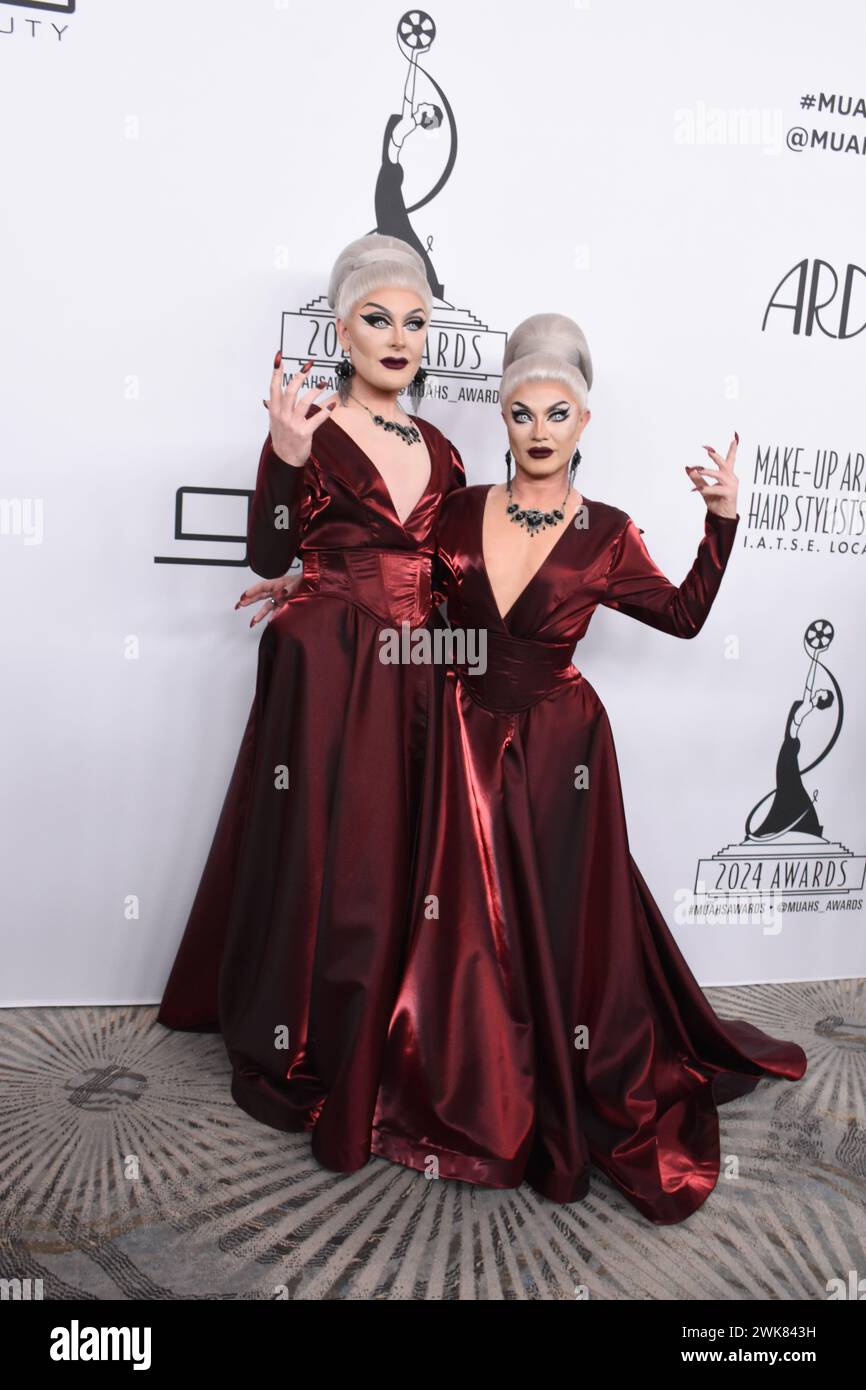 Beverly Hills, California, USA 18th February 2024 Dracmorda Boulet and ...