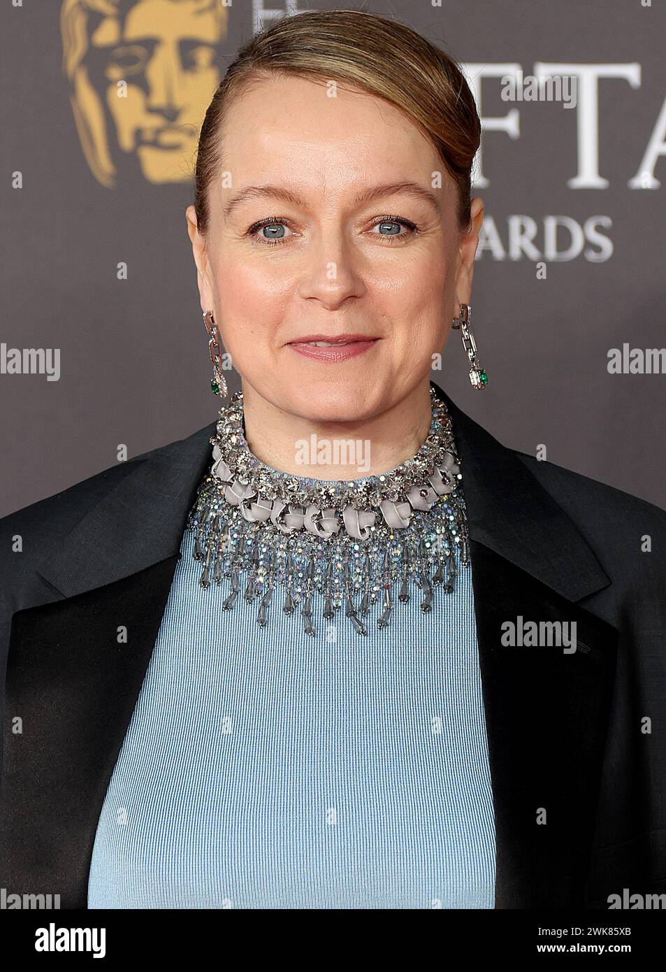 Feb 18, 2024 - London, England, UK - Samantha Morton attending The 2024 ...