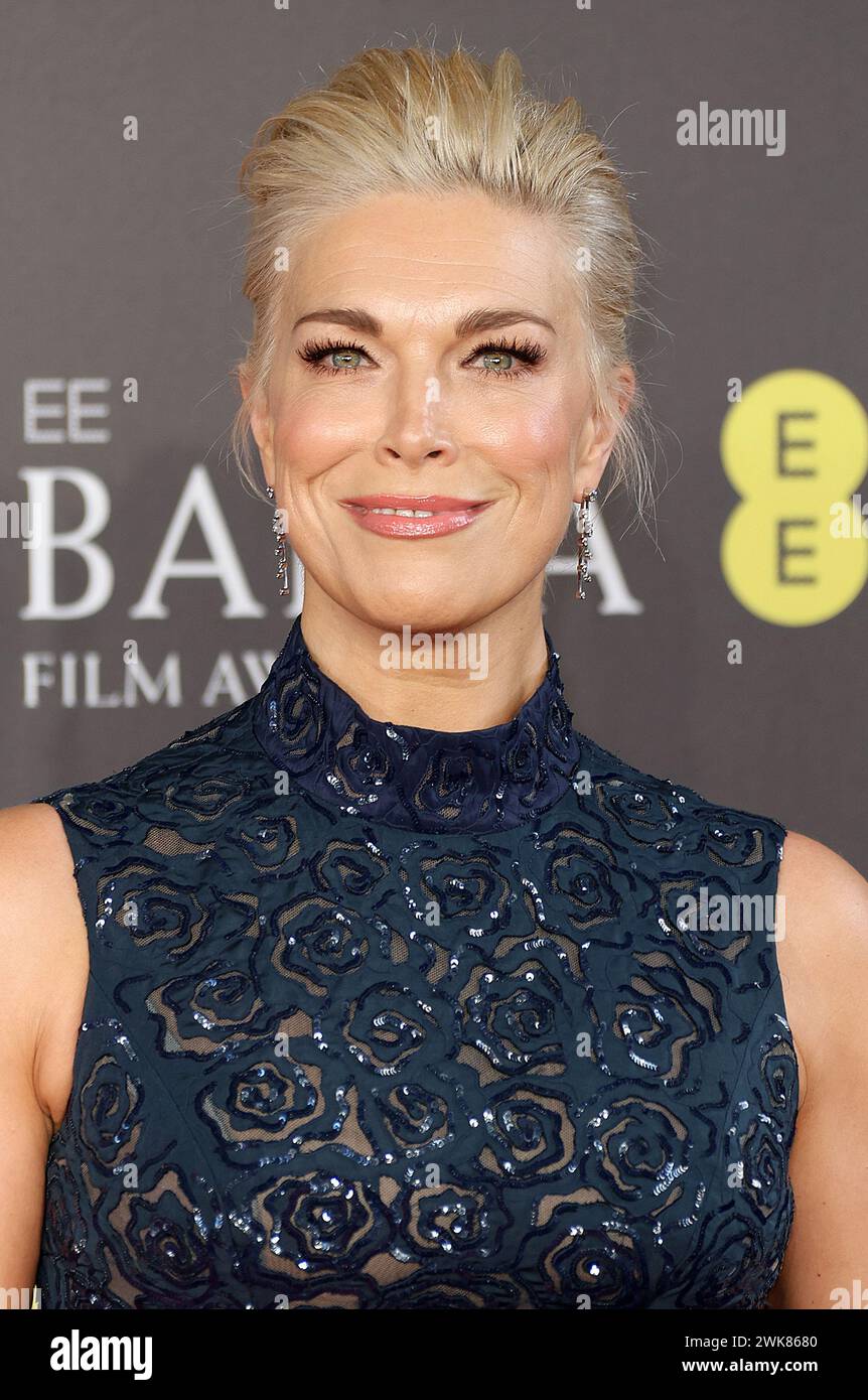 Feb 18, 2024 - London, England, UK - Hannah Waddingham attending The ...