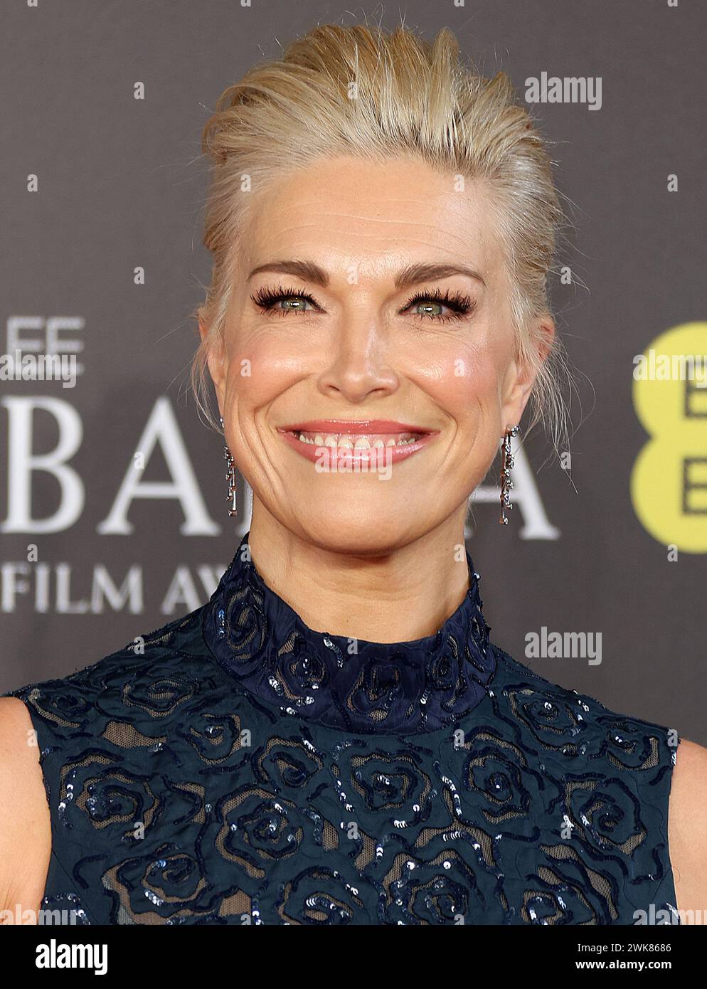 Feb 18, 2024 - London, England, UK - Hannah Waddingham attending The ...