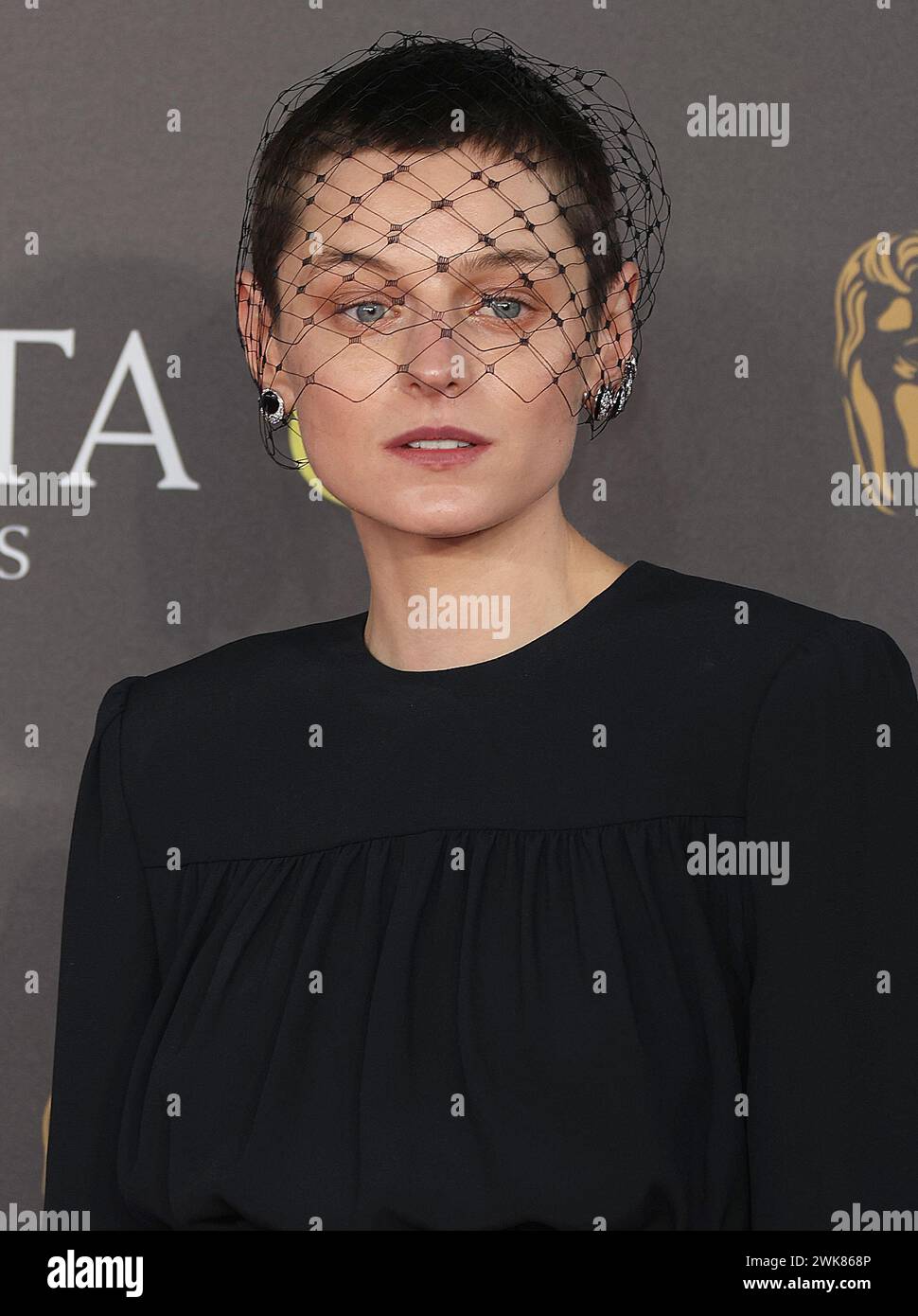 Feb 18, 2024 - London, England, UK - Emma Corrin attending The 2024 EE ...