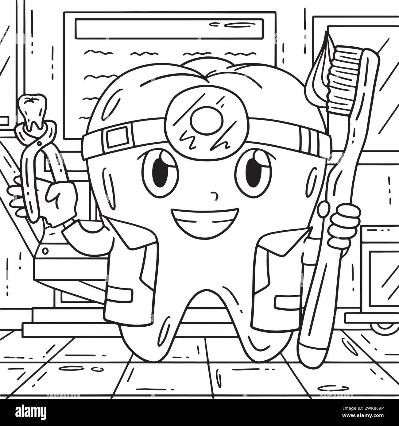 Tooth decay dentist hand Cut Out Stock Images & Pictures - Alamy