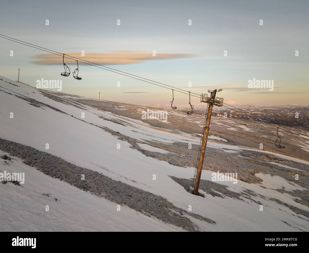 Winter hill snow cover hi-res stock photography and images - Alamy