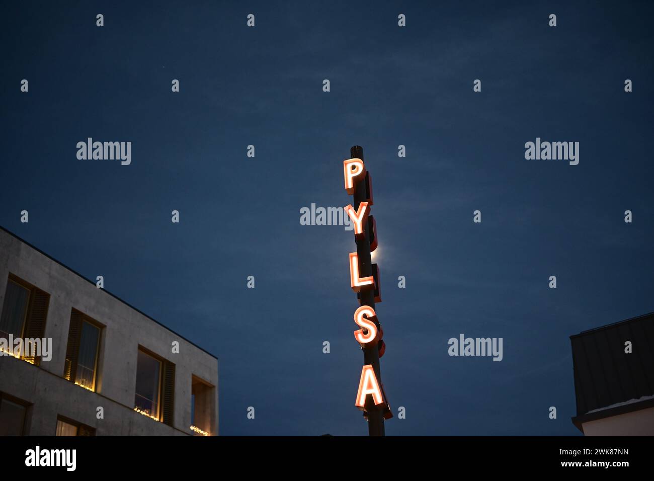 Neon pole hi-res stock photography and images - Alamy