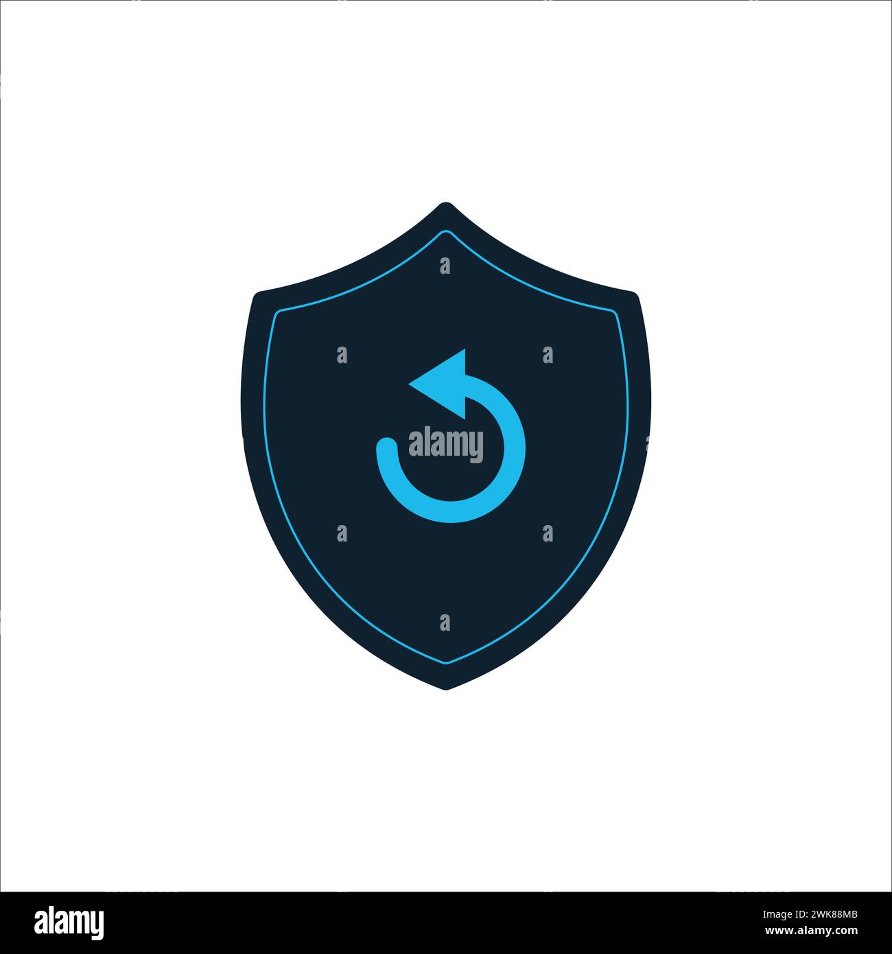 Safety shield logo hi-res stock photography and images - Alamy