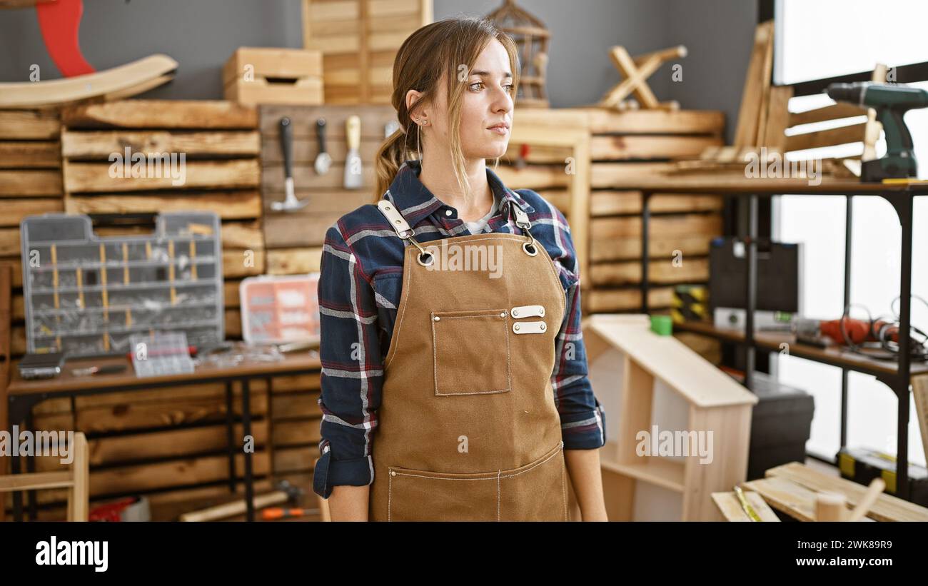 Serious caucasian builder stands hi-res stock photography and images ...
