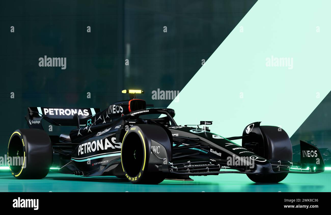 3d render f1 racing car hi-res stock photography and images - Alamy