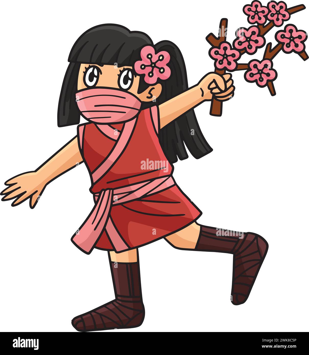 Sakura picture Stock Vector Images - Alamy