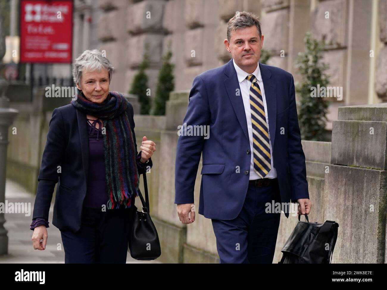 RTE Board chair Siun Ni Raghallaigh and RTE director general Kevin ...