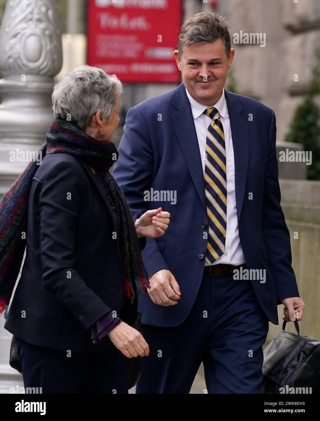 RTE Board chair Siun Ni Raghallaigh and RTE director general Kevin ...