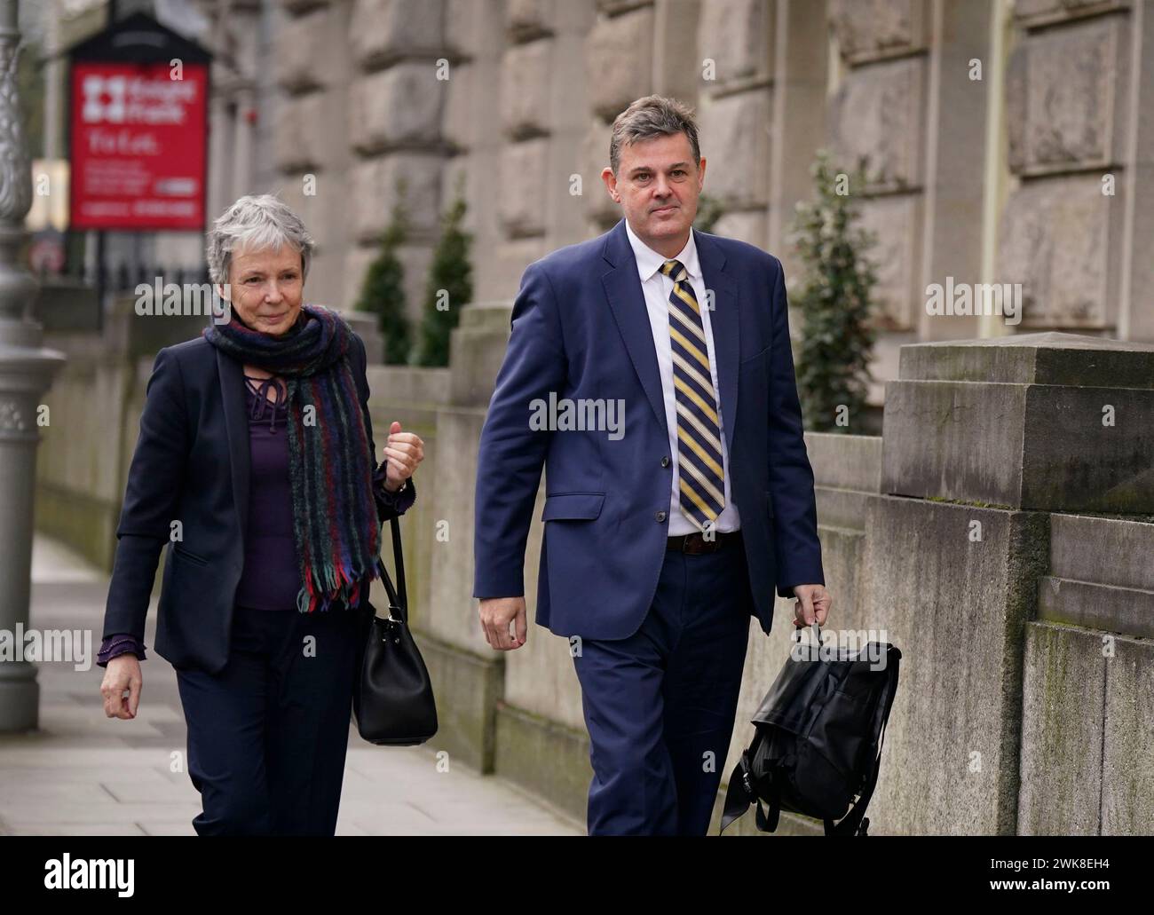 RTE Board chair Siun Ni Raghallaigh and RTE director general Kevin ...