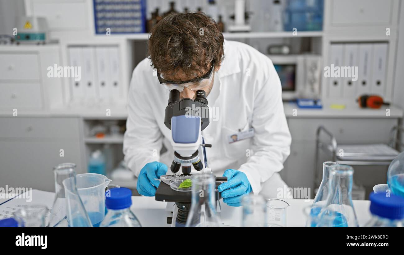 Observation under microscope hi-res stock photography and images - Alamy