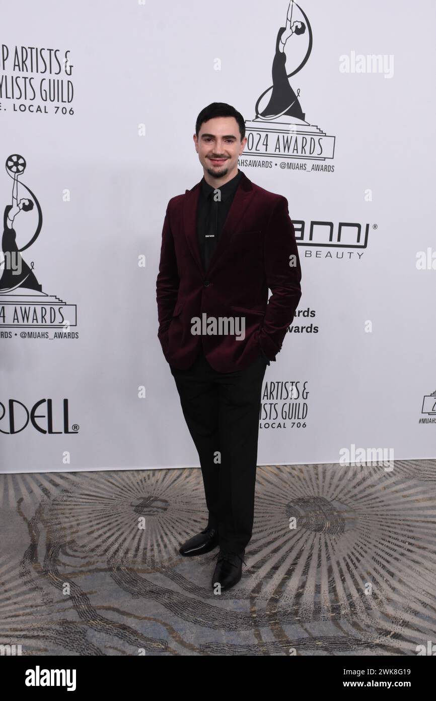 Beverly Hills, California, USA 18th February 2024 Jordan Plath attends ...